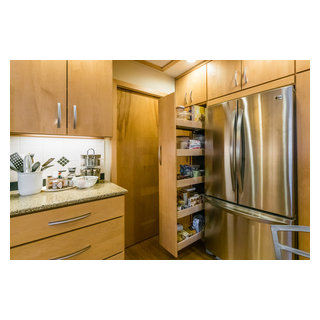 Mid-Century Modern Kitchen - Midcentury - Kitchen - Chicago - by Darcy ...