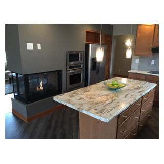 Mid Century Modern Magic (Iowa City, IA) - Midcentury - Kitchen - Cedar ...