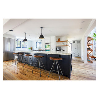 Mod Coastal Kitchen - Farmhouse - Kitchen - Orange County - by Susie ...