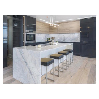 Midtown Penthouse Kitchen - Modern - Kitchen - Atlanta - by Jeanna ...