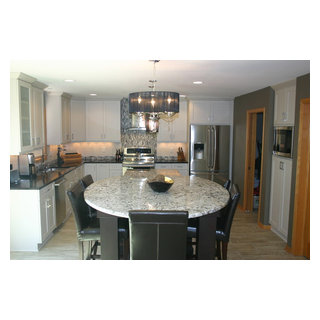 Midwestern Mod - Contemporary - Kitchen - Other - by Interiors by J ...