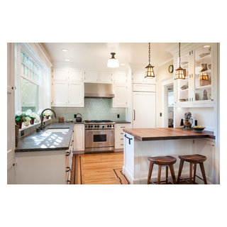 Mill Valley Home Built C. 1908 - Traditional - Kitchen - San Francisco ...