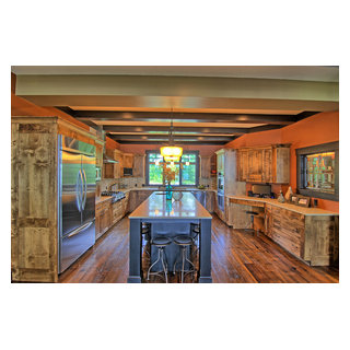 Minnesota Lake Home - Transitional - Kitchen - Other - by Skapa Design ...