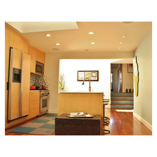 Mod and Clean Meets Whimsy - Eclectic - Kitchen - Seattle - by ...