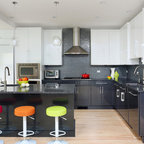 Upside down House - Contemporary - Kitchen - Kent - by PTC Kitchens | Houzz