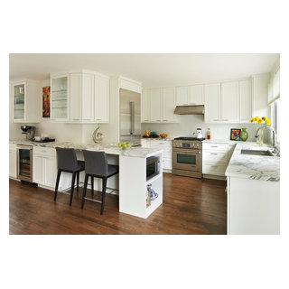 Modern, Bright, Open Kitchen Design Wins Award from NKBA - Contemporary ...