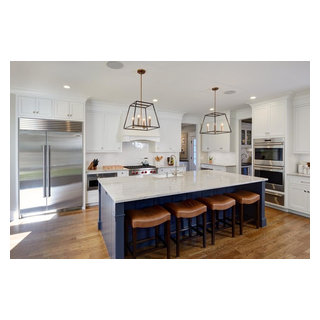 Modern Cape - Kitchen - Transitional - Kitchen - Boston - by ...