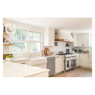 Modern Farm House - Farmhouse - Kitchen - Boston - by Right Angle ...