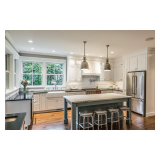 Modern Farmhouse Kitchen in Ballston Spa - Farmhouse - Kitchen - Other ...