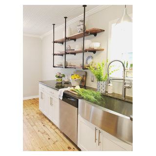 Modern Farmhouse Kitchen Reno - Farmhouse - Kitchen - Austin - by Paper ...