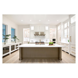 Modern Glam - Transitional - Kitchen - Other - by Grabill Cabinets | Houzz