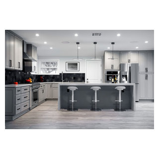 Modern grand kitchen in Woodland Hills CA - Kitchen - Los Angeles - by ...