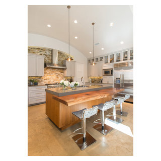 Modern Hill Country - Transitional - Kitchen - Dallas - by Holmes ...