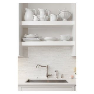 Modern Home Mixing Texture and Stone - Transitional - Kitchen - DC ...