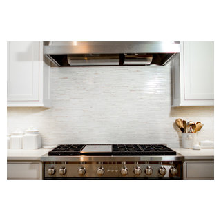 Modern Home Mixing Texture and Stone - Transitional - Kitchen - DC ...