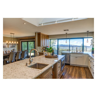Modern Industrial Ranch Estate - Transitional - Kitchen - San Francisco ...