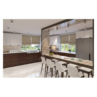 Modern Islamic Home Interior Design - Modern - Kitchen - London | Houzz