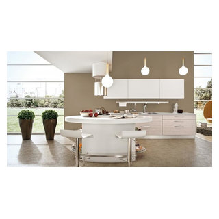 Modern Italian Custom Made Kitchens by LUBE - Modern - Kitchen - New ...