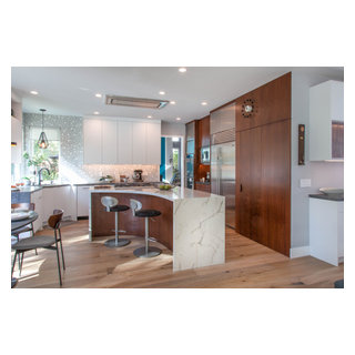 Modern Kitchen & Family Room - Contemporary - Kitchen - Denver - by ...