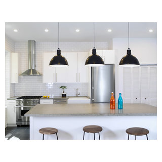 modern kitchen for pre-war building - Modern - Kitchen - New York - by ...