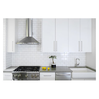 modern kitchen for pre-war building - Modern - Kitchen - New York - by ...