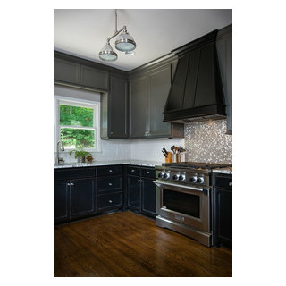 Modern Kitchen Makeover-Cabinetry, Granite, Backsplash, Lighting ...