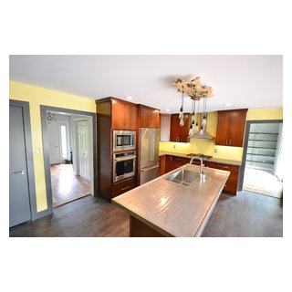 Modern Kitchen Remodel - Modern - Kitchen - Philadelphia - by Chester ...