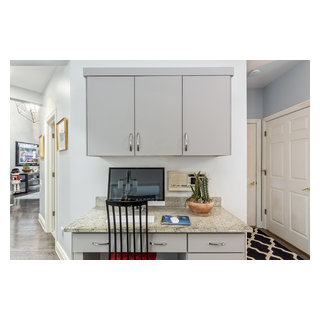 Modern Kitchen Remodel Done in a Grey Willow Color - Modern - Kitchen ...