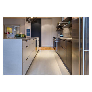 Modern Kitchen (sliding door closed) - Modern - Kitchen - Toronto - by ...