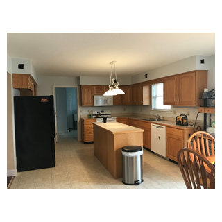 Modern Kitchen Update - Modern - Kitchen - Philadelphia - by Corey ...