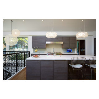 Modern Lakefront Home - Contemporary - Kitchen - Other - by Staci Munic ...