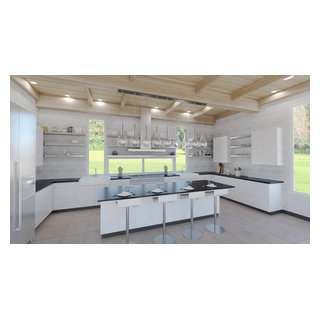 Modern Lawrence - Modern - Kitchen - New York - by Morgan Atelier ...