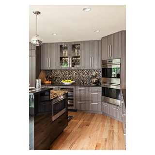 Modern Living by the River - Transitional - Kitchen - Boston - by ...