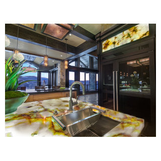 Modern Mountain Kitchen - Contemporary - Kitchen - Denver - by ...