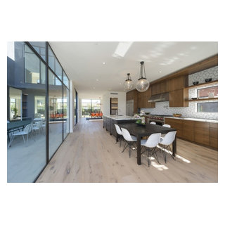 Modern Ogee Drop Kitchen Tile Backsplash - Contemporary - Kitchen - San ...