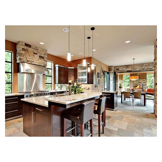 Modern Prairie Style Home - Modern - Kitchen - Portland - by Summit ...