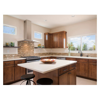Modern Santa Fe - Modern - Kitchen - Albuquerque - by Aesop's Gables ...