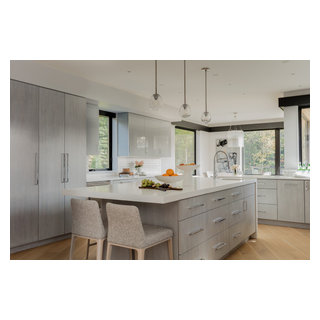 Modern Ski House - Contemporary - Kitchen - Boston - by Jill Litner ...