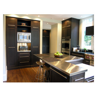 Modern Sleek Kitchen - Contemporary - Kitchen - Charlotte - by DCI Home ...