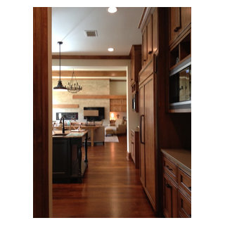 View from Kitchen into Family Room - Transitional - Kitchen - Other ...