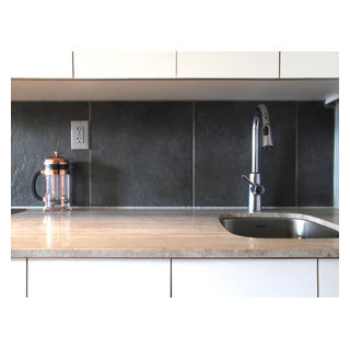 Modern white kitchen - Modern - Kitchen - New York - by Urban Homecraft ...