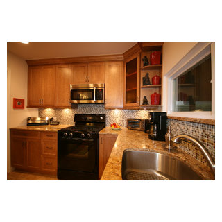 Modernized in Merrick - Modern - Kitchen - New York - by Alure Home ...