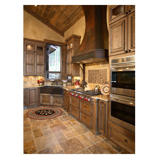 Moffat Way - Rustic - Kitchen - Denver - by Terra Firma Custom Homes ...
