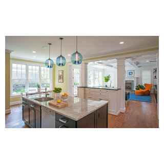 Mondrian Inspired Custom Cabinets - Modern - Kitchen - DC Metro - by ...