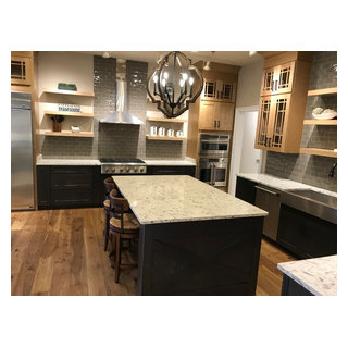 Montclair White Quartz Countertops - Contemporary - Kitchen - DC Metro ...