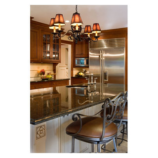 Morris Kitchen Island Detail - Traditional - Kitchen - New York - by ...