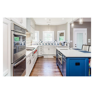 Mossy Cup Kitchen and living room remodel - Modern - Kitchen ...