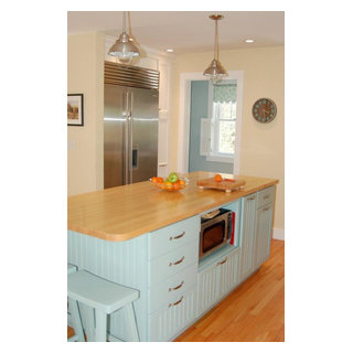 Nantucket Inspired Kitchen - Beach Style - Kitchen - Boston - by ...