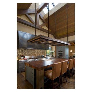Napa Farmhouse - Contemporary - Kitchen - San Francisco - by JMA (Jim ...