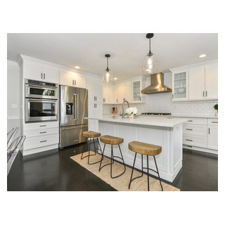 Natalie's Transitional Kitchen - Kitchen - New York - by Design ...